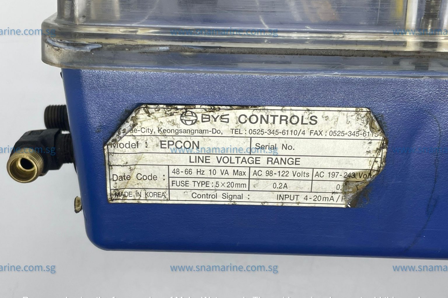Electro-Pneumatic Controller EPCON – Sea Navigation Automation