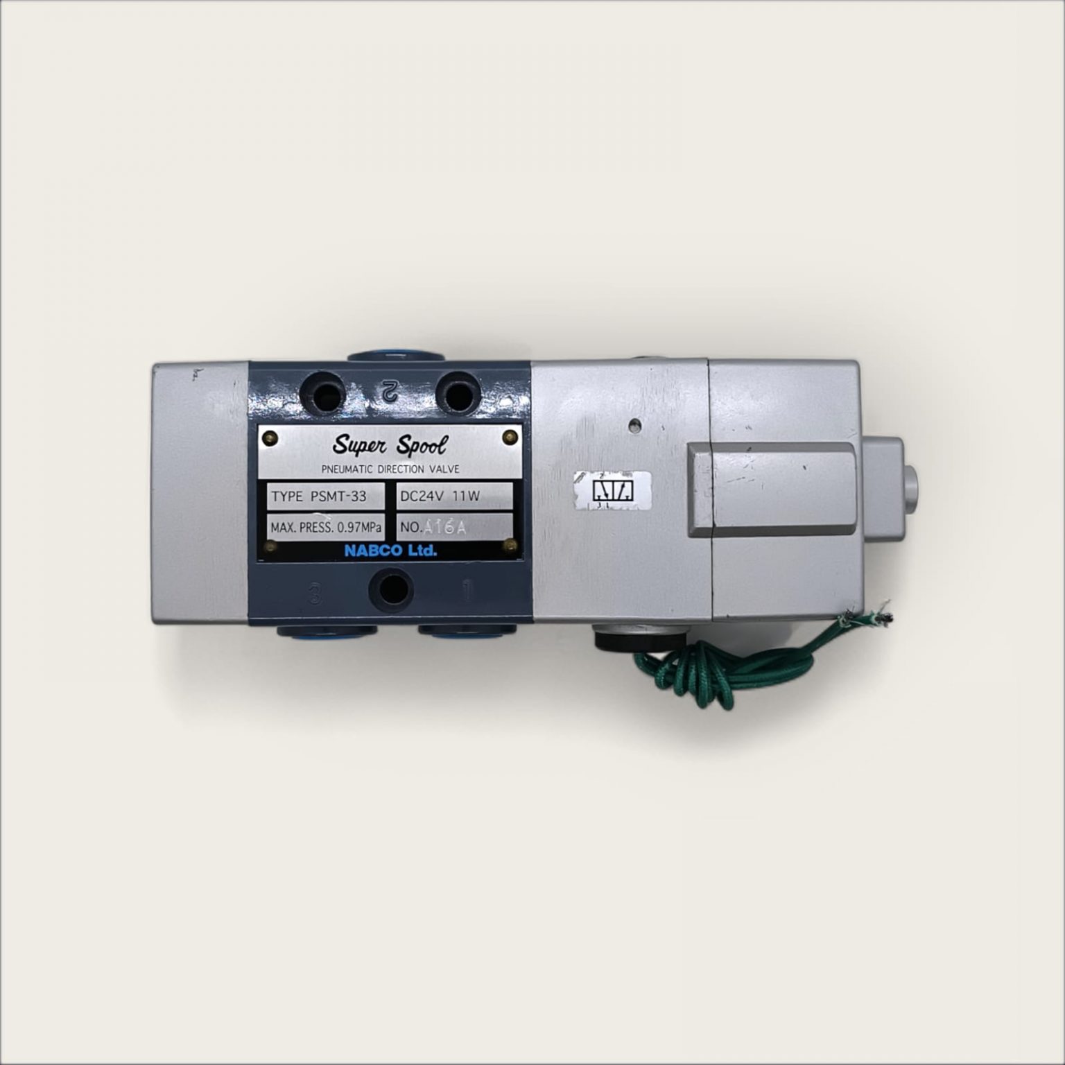 NABCO PSMT-33 SUPER SPOOL PNEUMATIC DIRECTIONAL VALVE – Sea Navigation ...